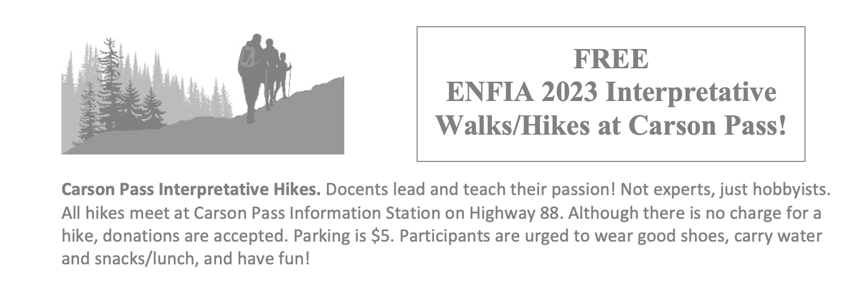 Carson Pass Enfia